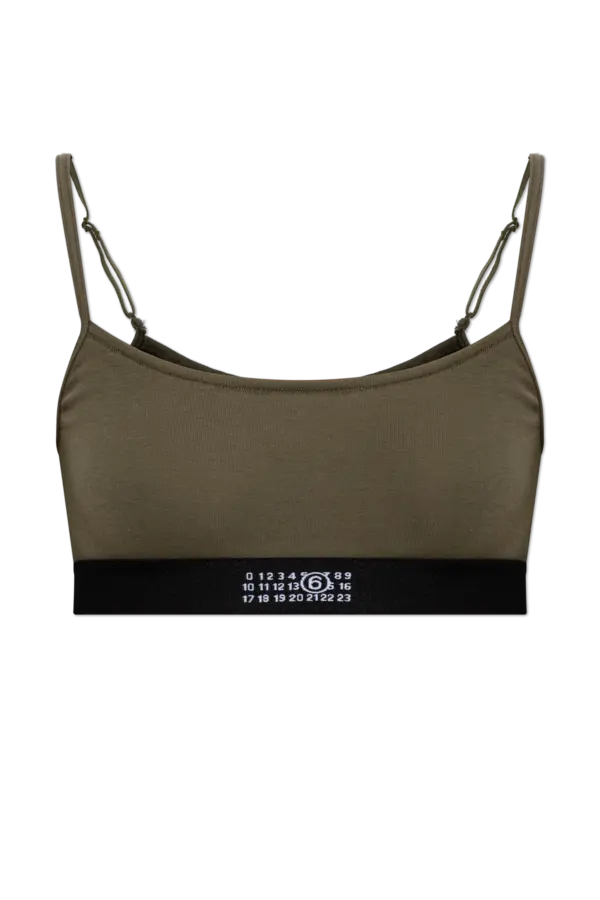 MAISON MARGIELA Logo Bra