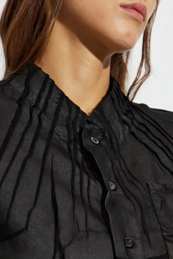 MAISON MARGIELA Shirt With A Stand-up Collar