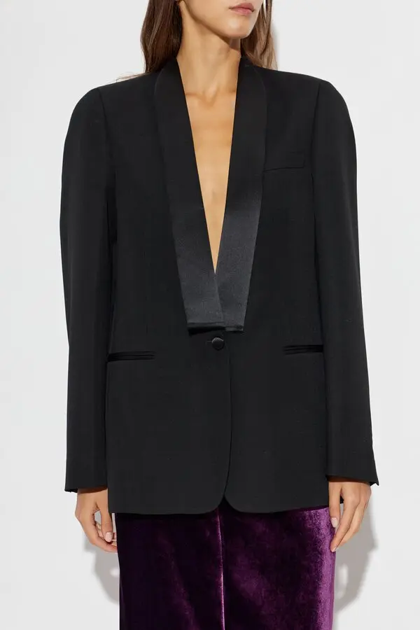 MAISON MARGIELA Wool Blazer With Single Vent