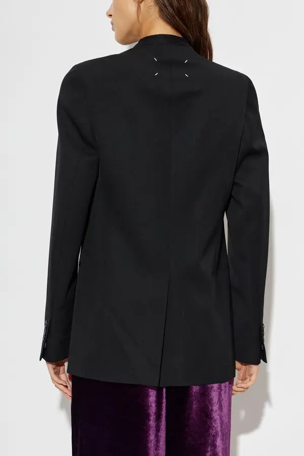 MAISON MARGIELA Wool Blazer With Single Vent