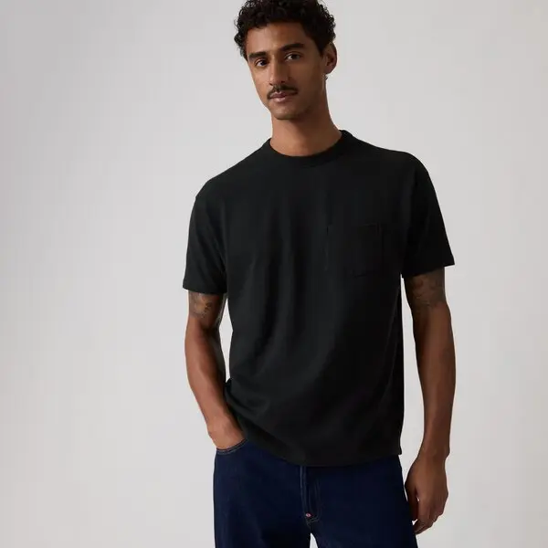 LEVI'S 1960's Casual T-shirt - Jet Black