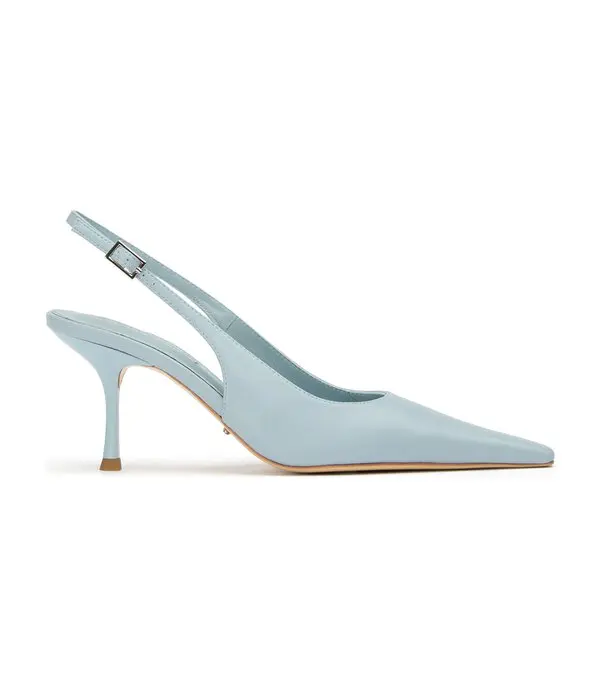 TONY BIANCO Dixie Leather Slingback Heel - Sky Nappa