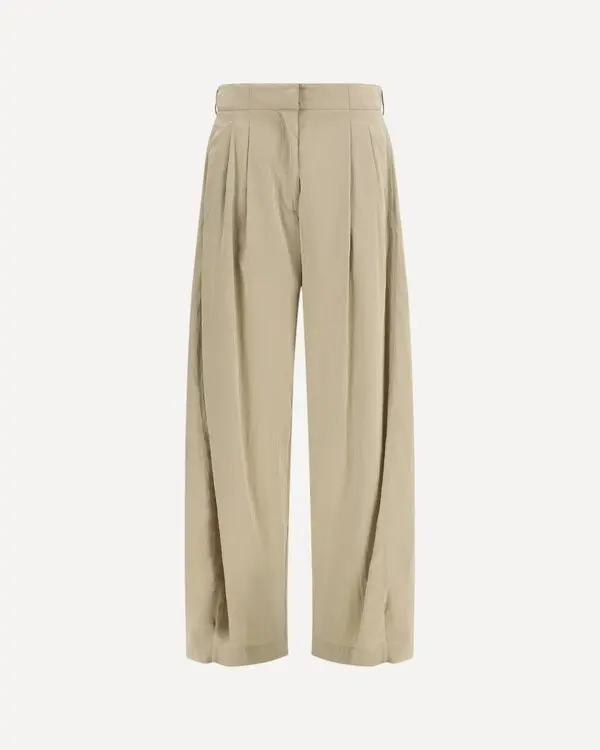 THE ROW Iven Silk And Nylon Pants