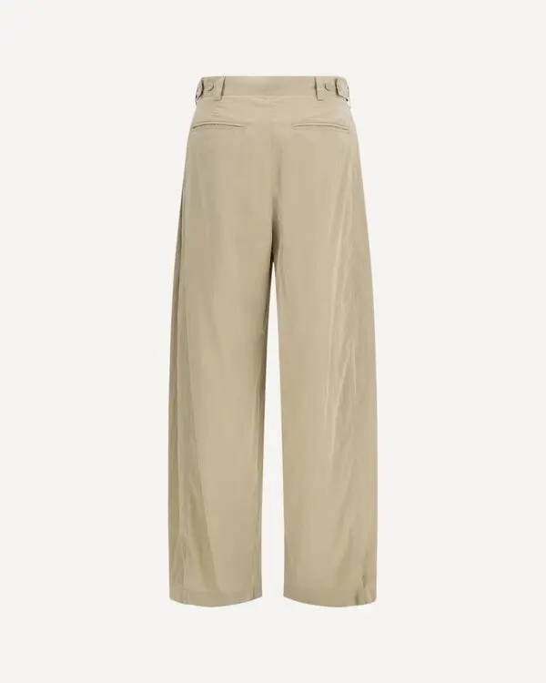 THE ROW Iven Silk And Nylon Pants