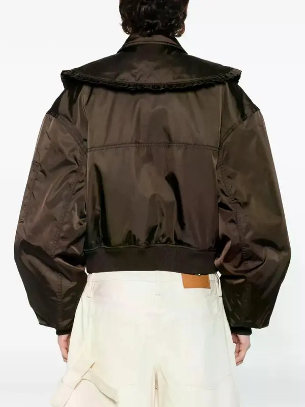 AUTRY Ruffled-detail Pocket Jacket