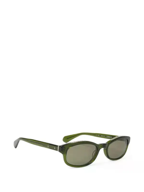 Chrome Hearts Low Rider Rectangle-frame Sunglasses