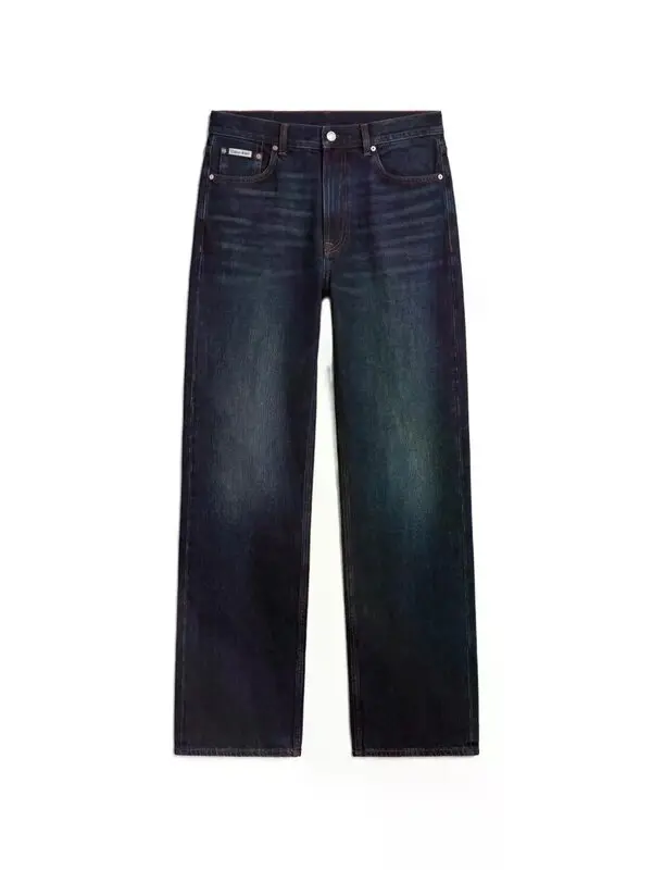 Calvin Klein Faded Whiskered Jeans