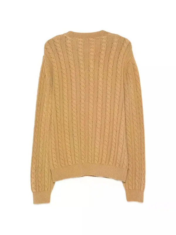 A.p.c. Cable-knit Crew-neck Sweater