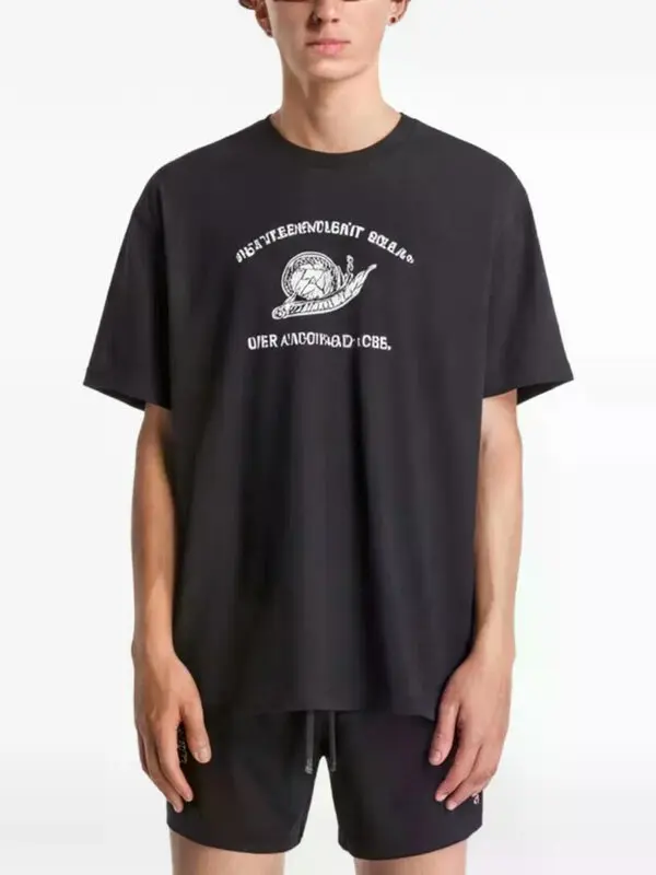 Nike Dri-fit Graphic-print T-shirt - Black