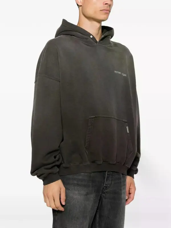 REPRESENT Logo-print Hoodie