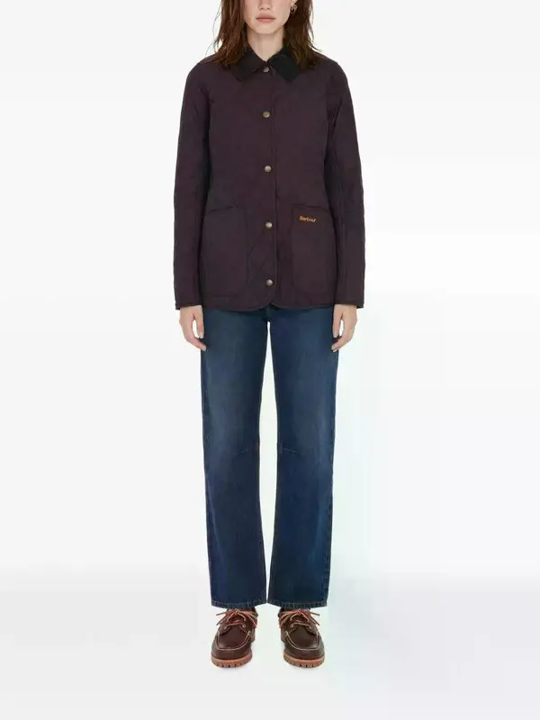 Barbour Annandale Quilted Corduroy-collar Coat