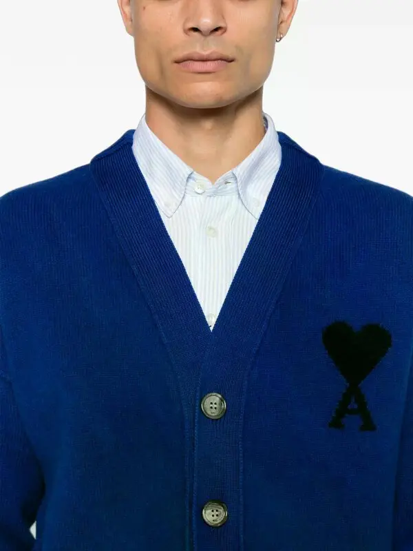 AMI Paris De Coeur Cardigan