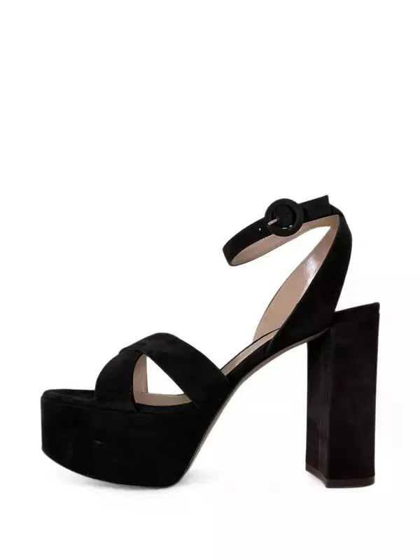 GIANVITO ROSSI Sabrina Platform Sandals - Black