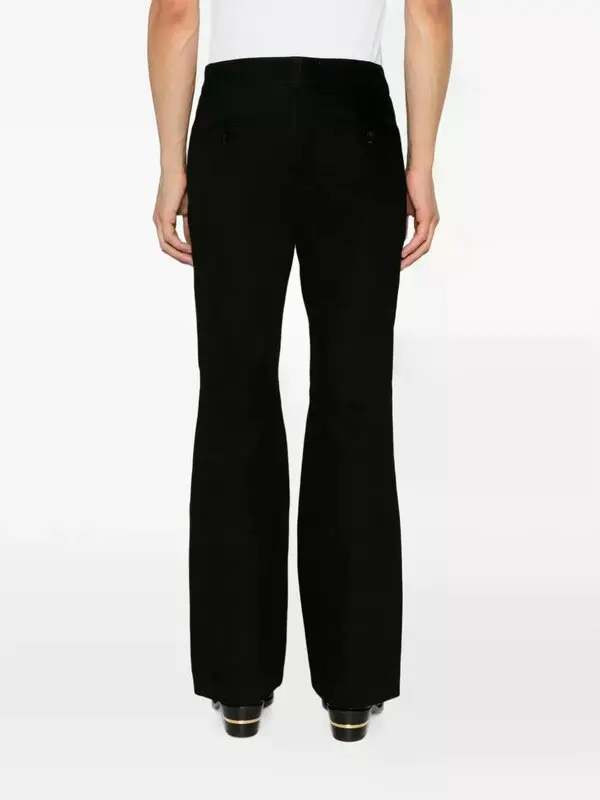 ERNEST W. BAKER Suede Flared Trousers