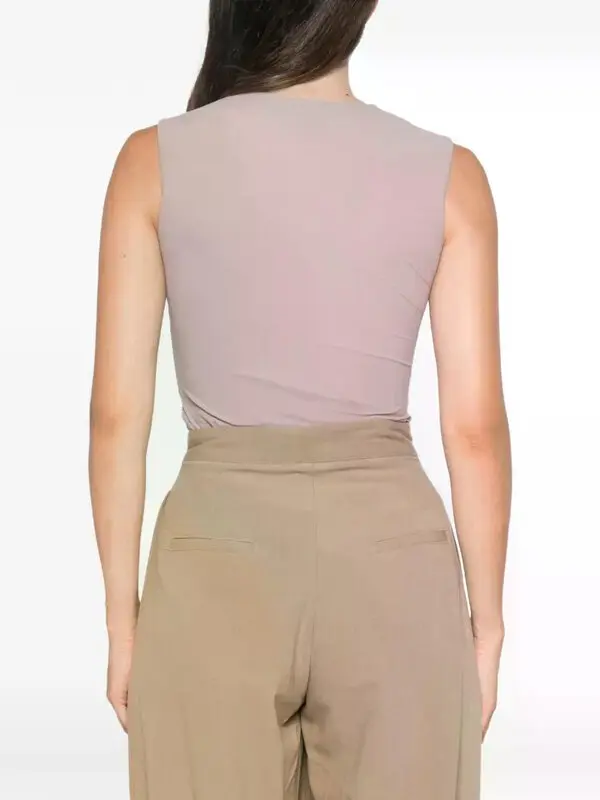 JIL SANDER Sleeveless Bodysuit - Grey