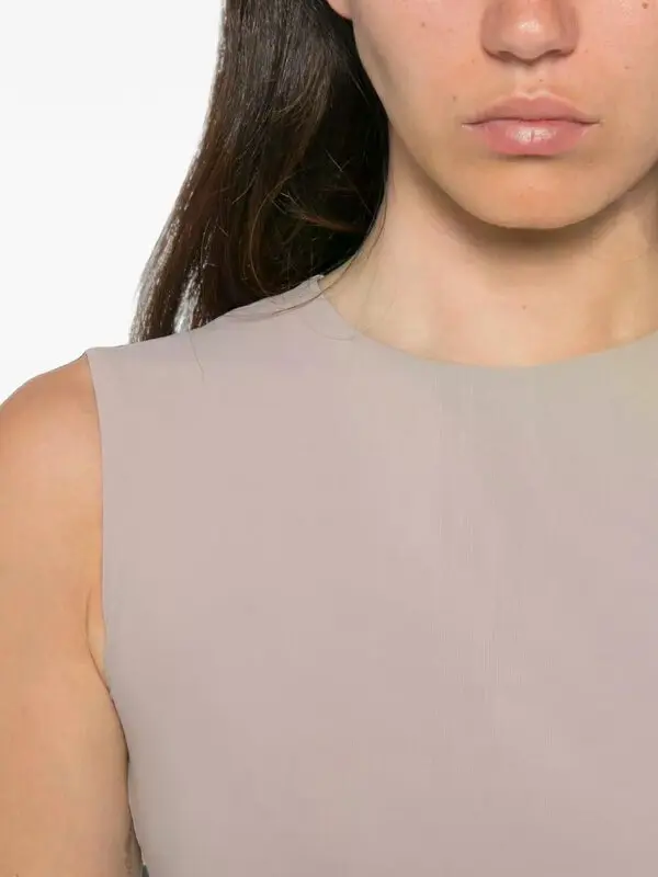JIL SANDER Sleeveless Bodysuit - Grey