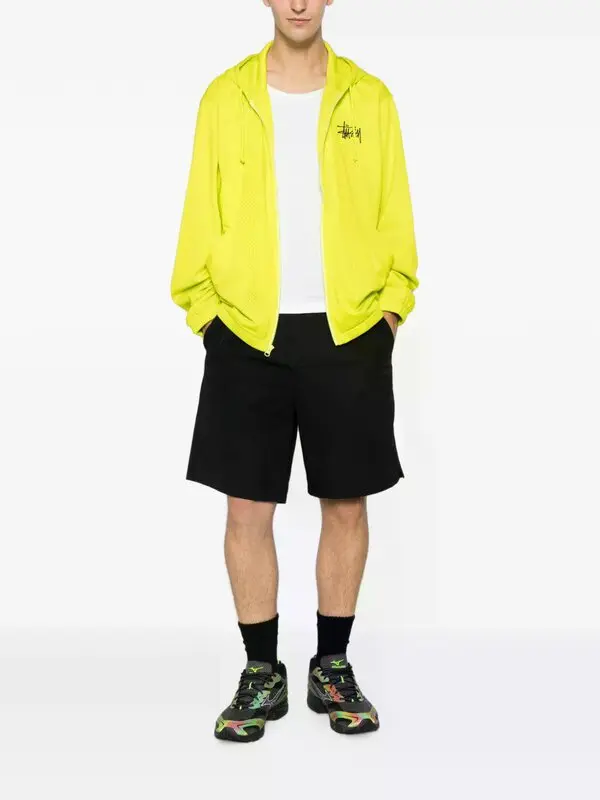 StÜssy Athletic Mesh Zip-up Hoodie