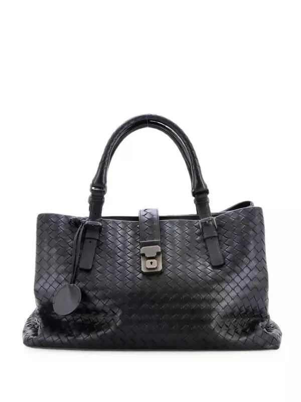 Bottega Veneta Roma Intrecciato Nappa Medium Tote Bag