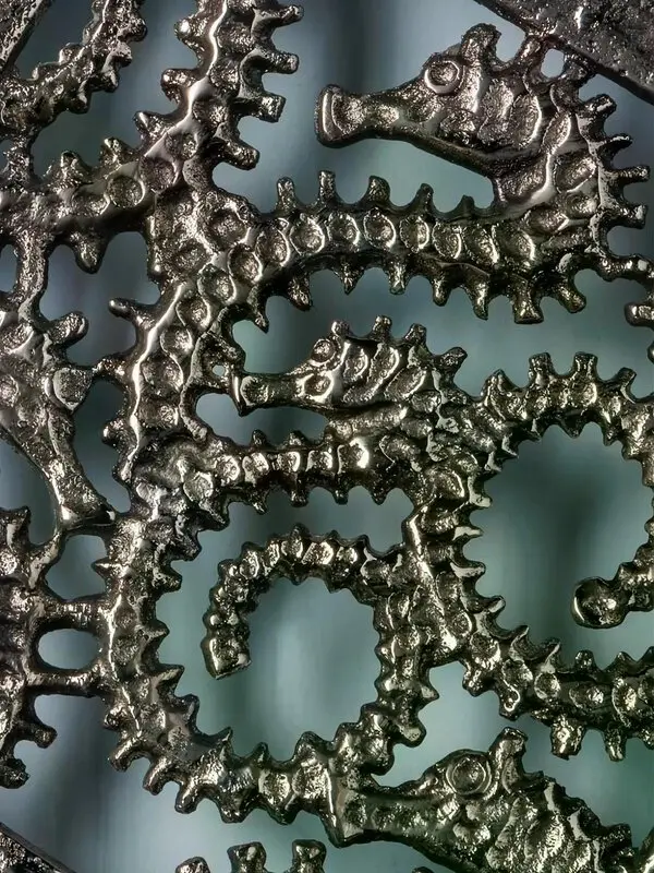 CU I SEEYOU Seahorse-detail Square Trivet