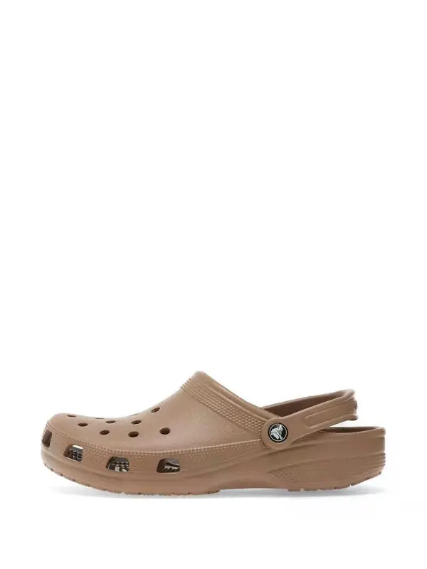 CROCS Perforated Slingback Sandals - Brown