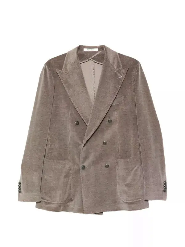 Tagliatore Giacca Double-breasted Corduroy Jacket