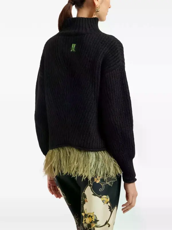 La DoubleJ High Kick Sweater - Black