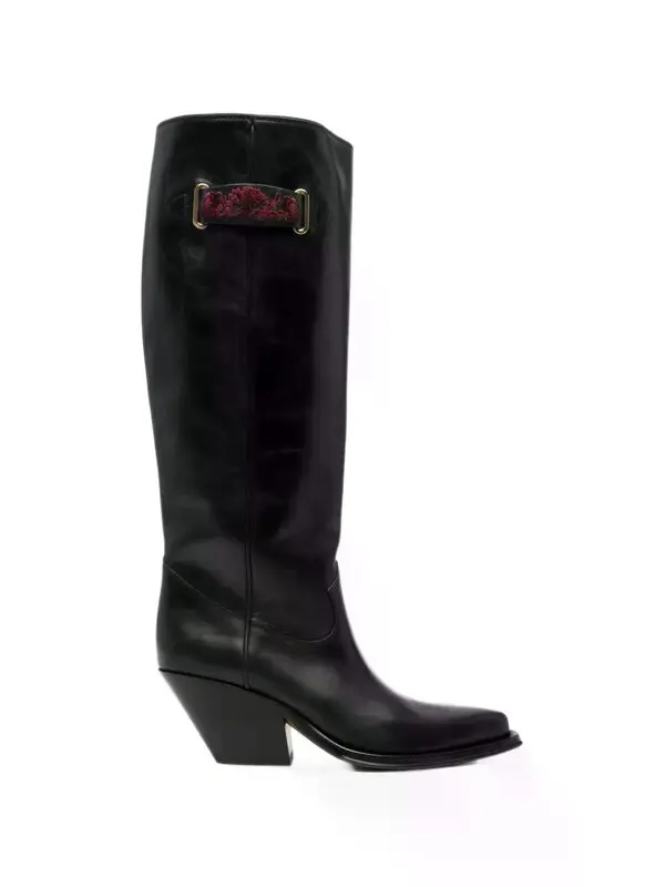 Chloé Azelan Embroidered Boots