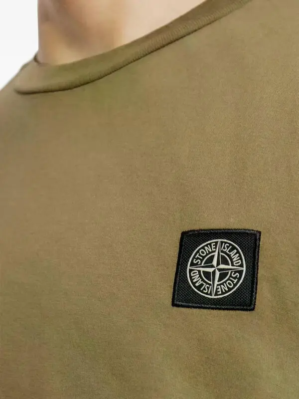 Stone Island 2100027 60/2 Cotton Jersey T-shirt - Green