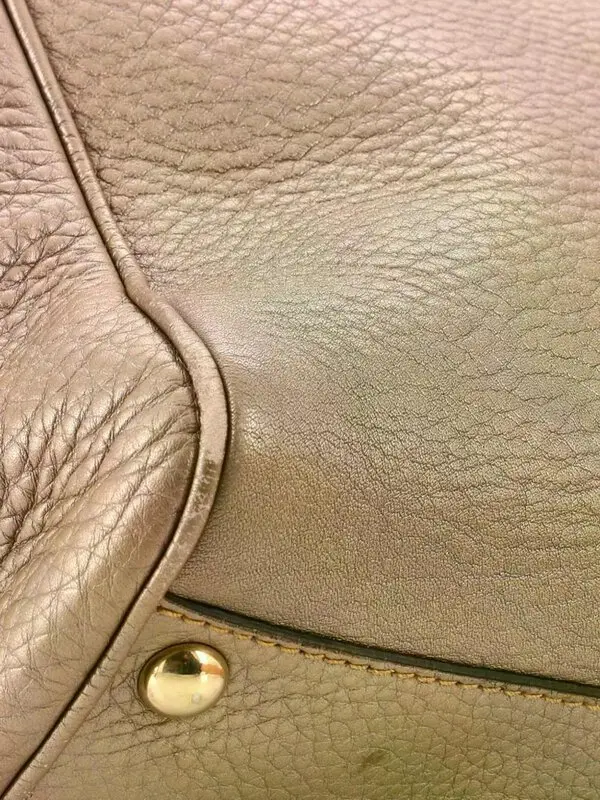 Gucci Bamboo Shopper Leather Small Tote Bag