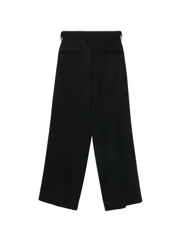 SSSTEIN Pleated Wide-leg Trousers