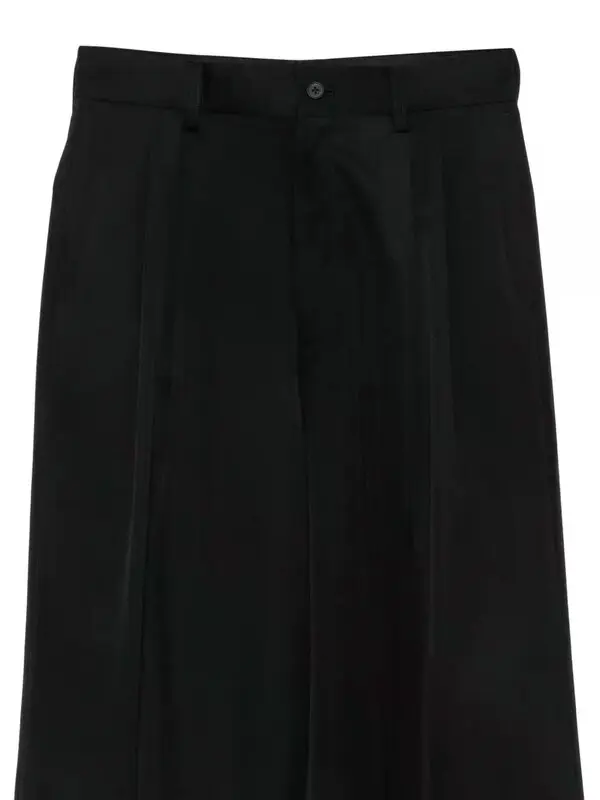 SSSTEIN Pleated Wide-leg Trousers