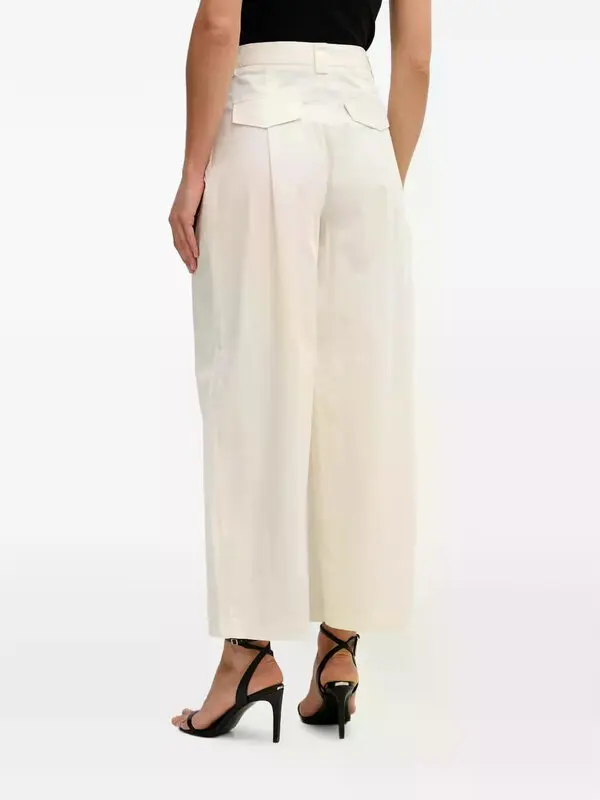 Sisley Pleated Wide-leg Trousers