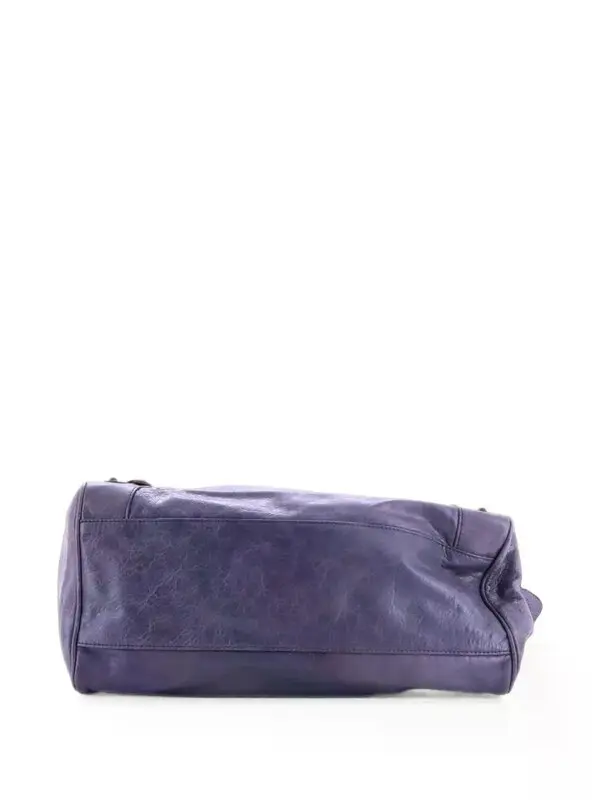 Balenciaga City Classic Studs Bag Leather Small Satchel
