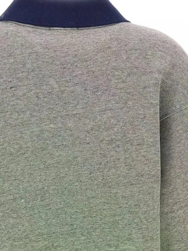 Polo Ralph Lauren Fleece Polo Collar Sweatshirt - Grey