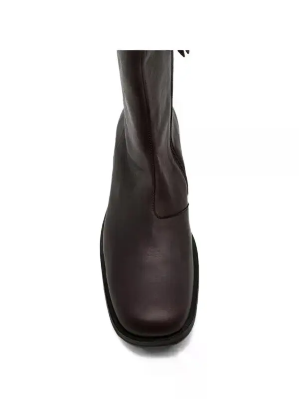 Our Legacy Camion Waxed Leather Boots