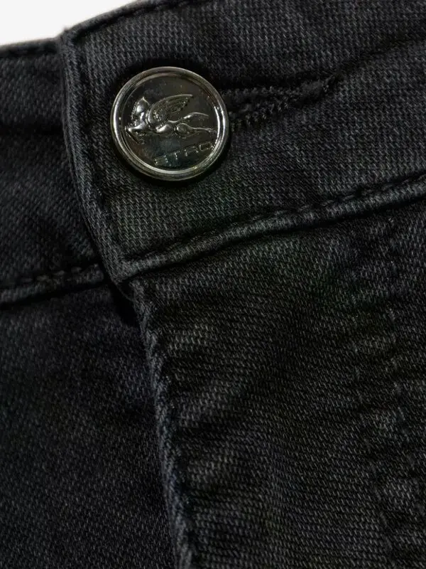 Etro Logo-button Jeans