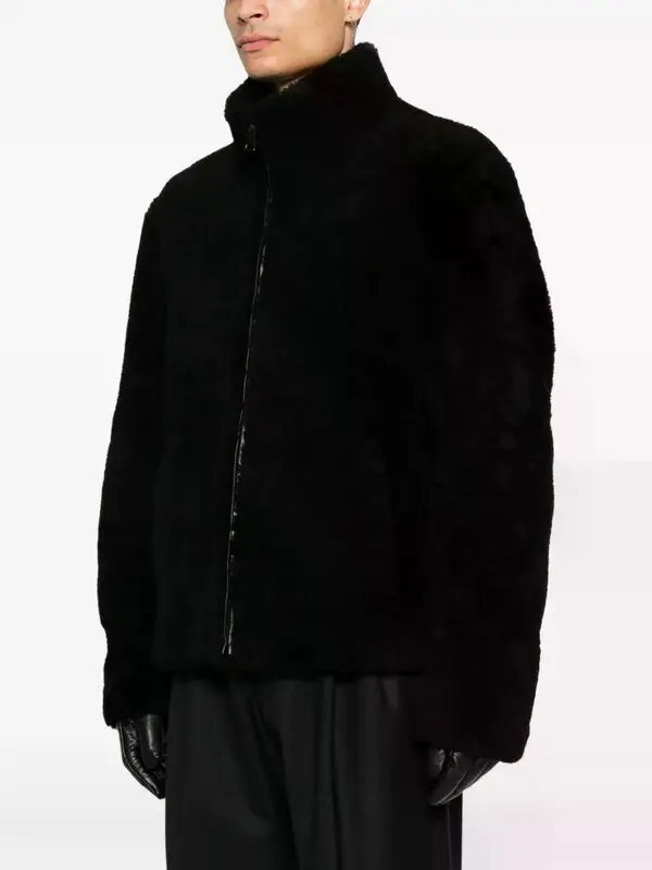ERALDO High-neck Shearling Jacket