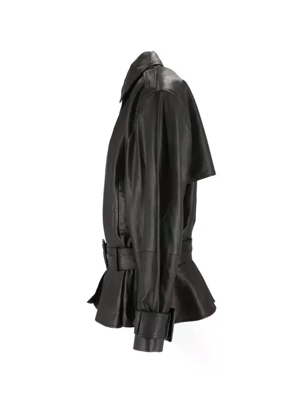 ROTATE BY BIRGER CHRISTENSEN Biker Leather Jacket