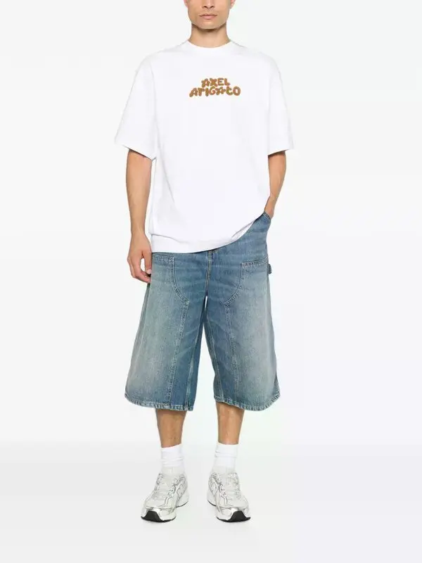 Axel Arigato Logo-embroidered T-shirt