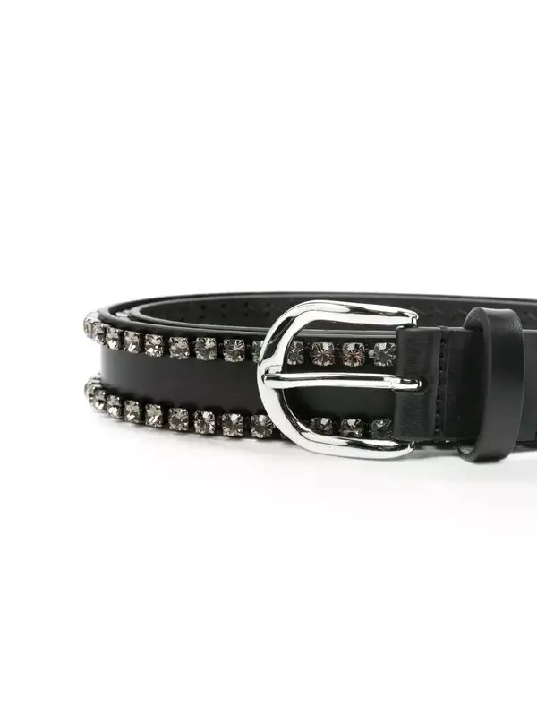 Isabel Marant Étoile Zap Crystal-embellished Belt