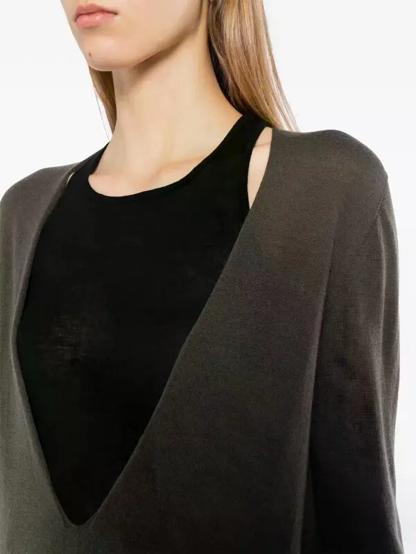 Rick Owens Deep V-neck Sweater