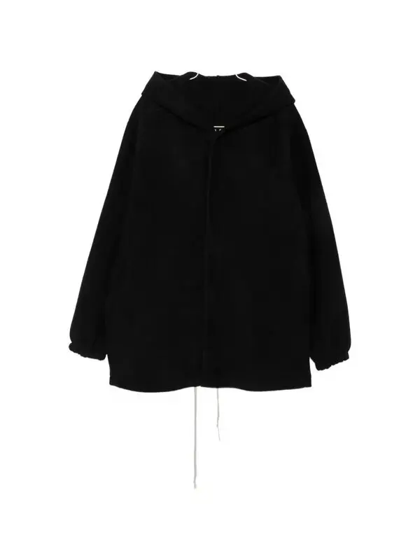 Rick Owens Tour Hooded Single-breasted Coat