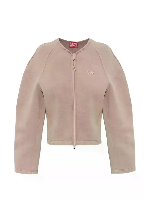 DIESEL® G-hava Embroidered-logo Cropped Jacket