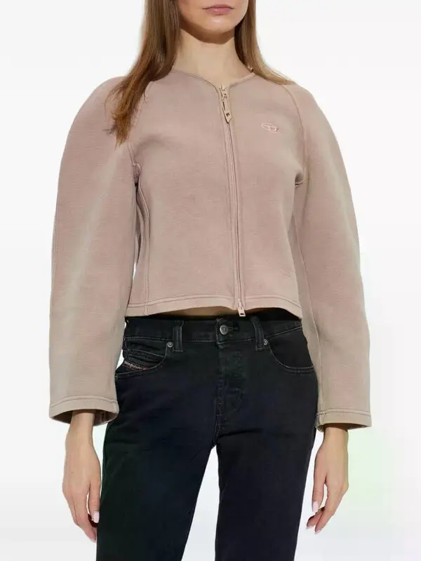 DIESEL® G-hava Embroidered-logo Cropped Jacket