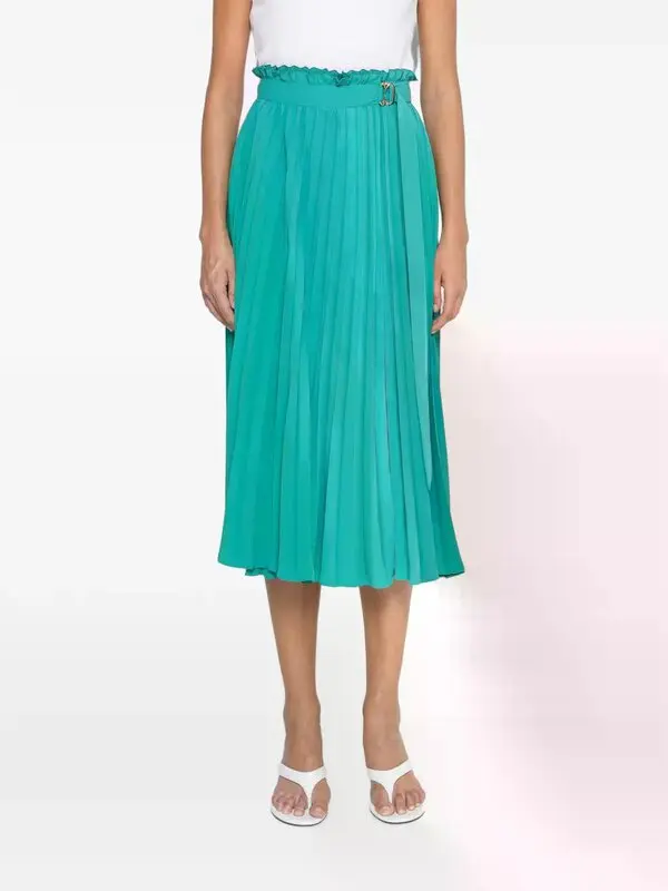 NISSA Pleated High-waisted Skirt