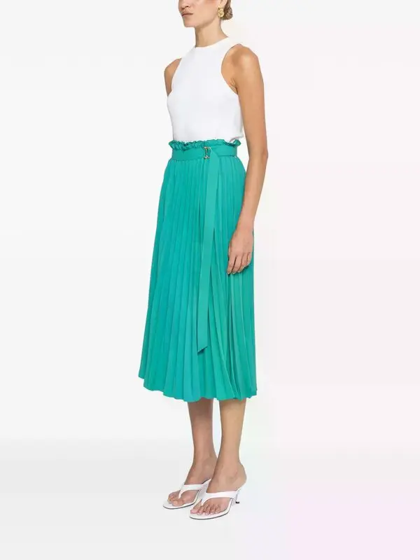 NISSA Pleated High-waisted Skirt
