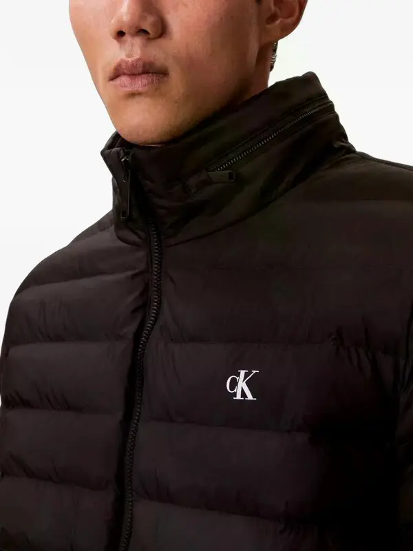 Calvin Klein Quilted Logo-print Jacket