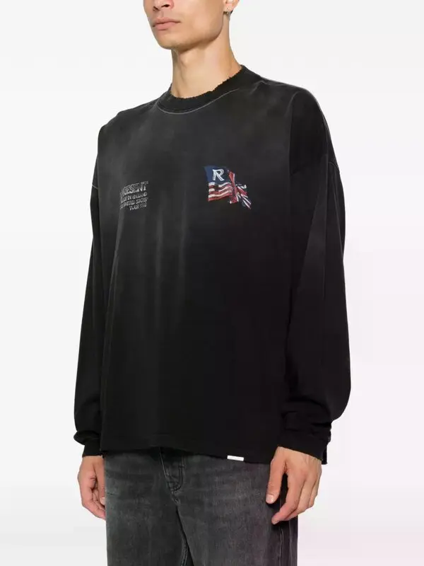 REPRESENT Graphic-print Long-sleeve T-shirt