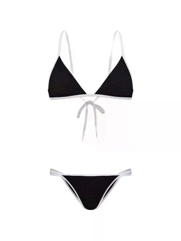 Balmain Monogram Lycra Swimsuit