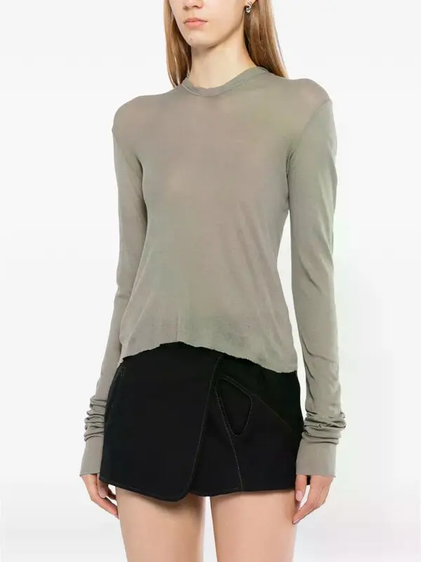 Rick Owens Long-sleeve Sheer Top